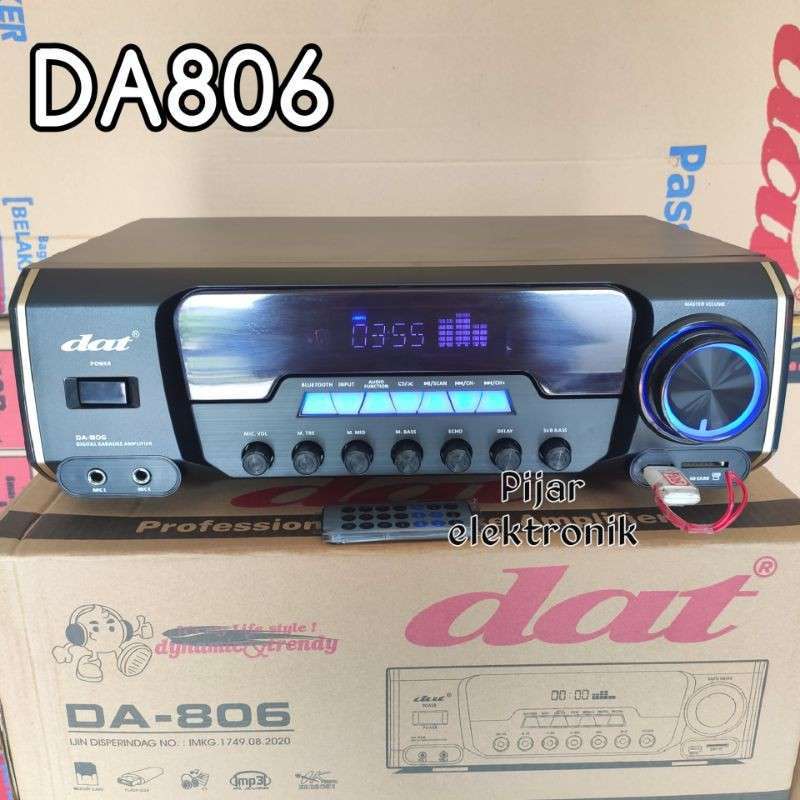 Jual Power Amplifier Dat Da806 Bluetooth Usb Di Seller Quilla_elc ...