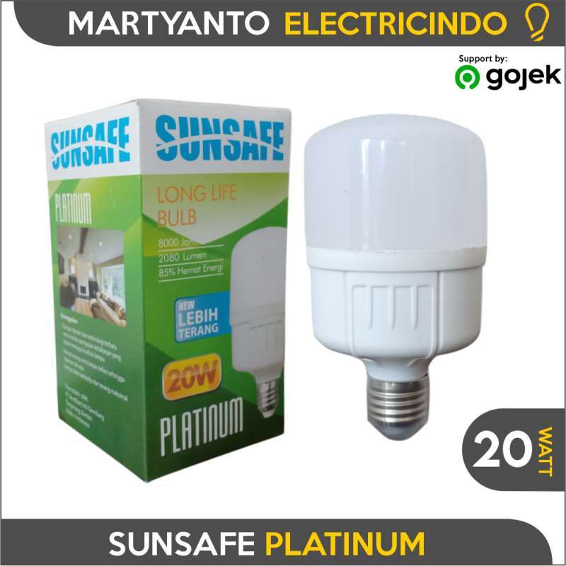 Jual Lampu Bohlam Led Sunsafe Platinum 20 Watt di Seller Cv. Martyanto ...