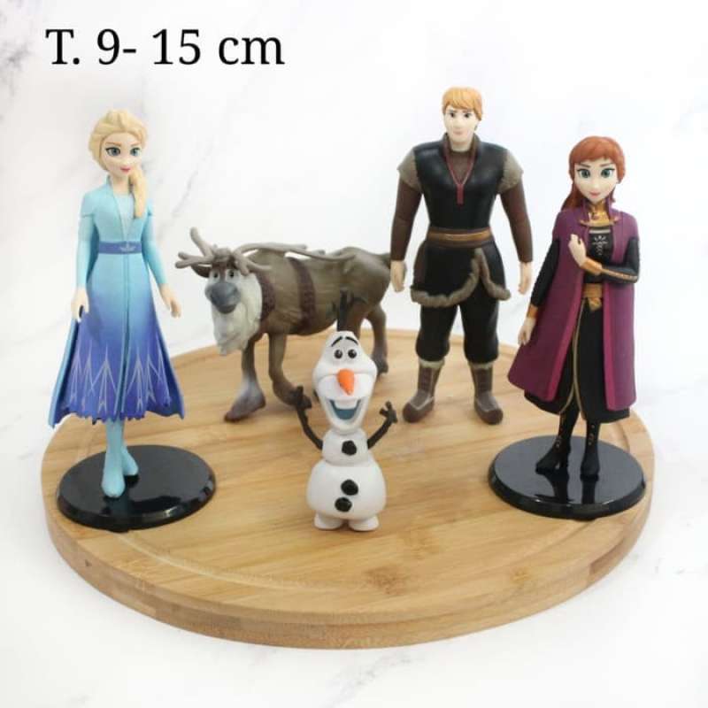 Jual Topper Cake Figure Frozen 2 Set Isi 5 Pcs Di Seller Toko Bla Bla ...