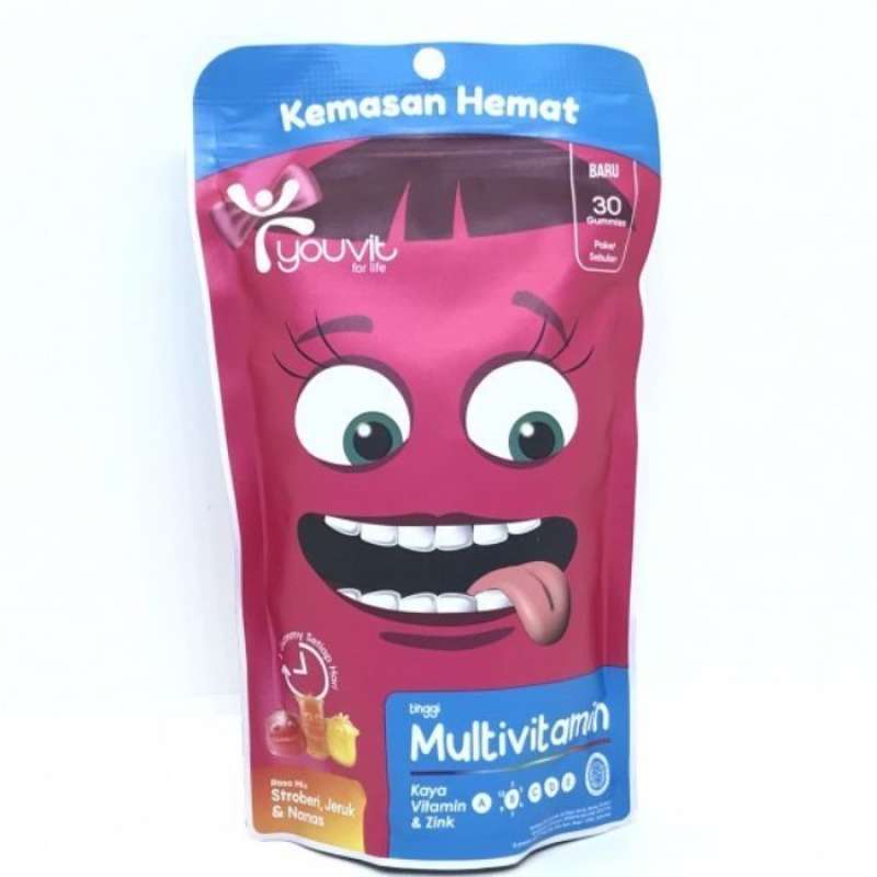 Jual Youvit Multivitamin Anak Pouch 30`S di Seller Viva Apotek ...