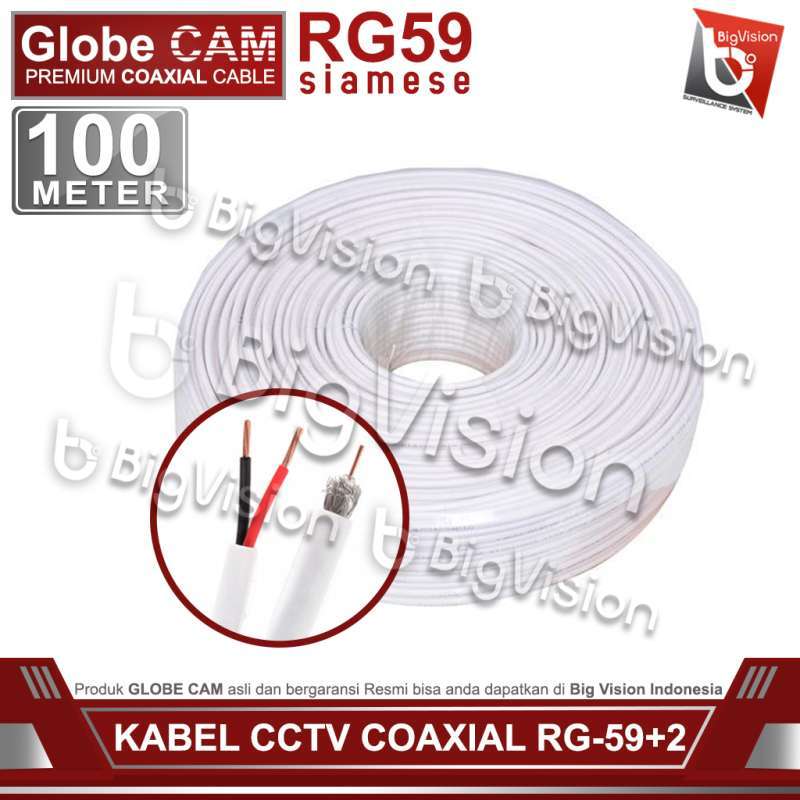 Jual KABEL CCTV COAXIAL RG59 100 Meter COAXIAL RG59 100m di Seller BIG ...