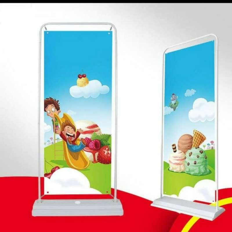 Jual STANDING STAND DOOR FRAME BANNER RANGKA DOR BANER 60x160 di Seller ...