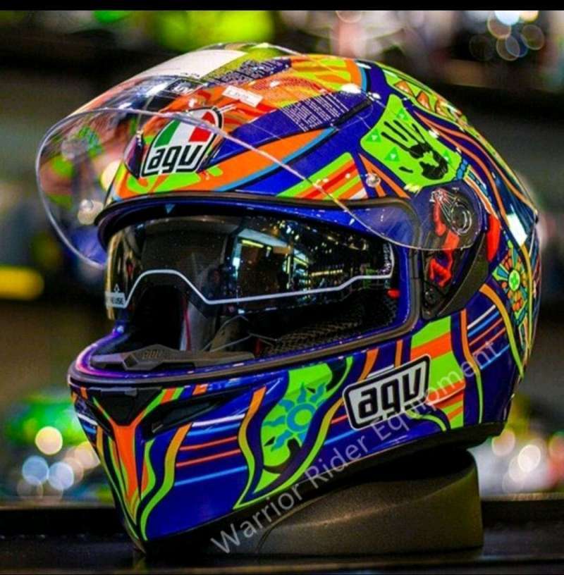 Jual Helm AGV K3 SV Five Continent Helm Full Face Helm Motor di Seller ...