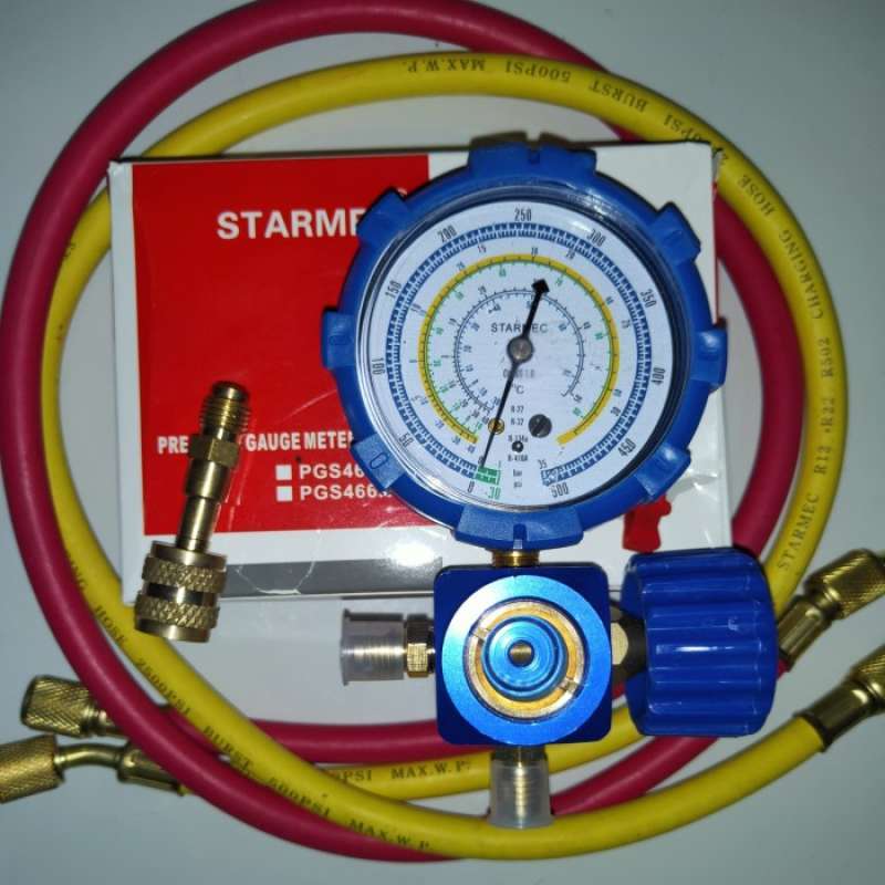 Jual BEST PROMO TESTING MANIFOLD ANALISER ALAT PENGKUR FREON AC di ...