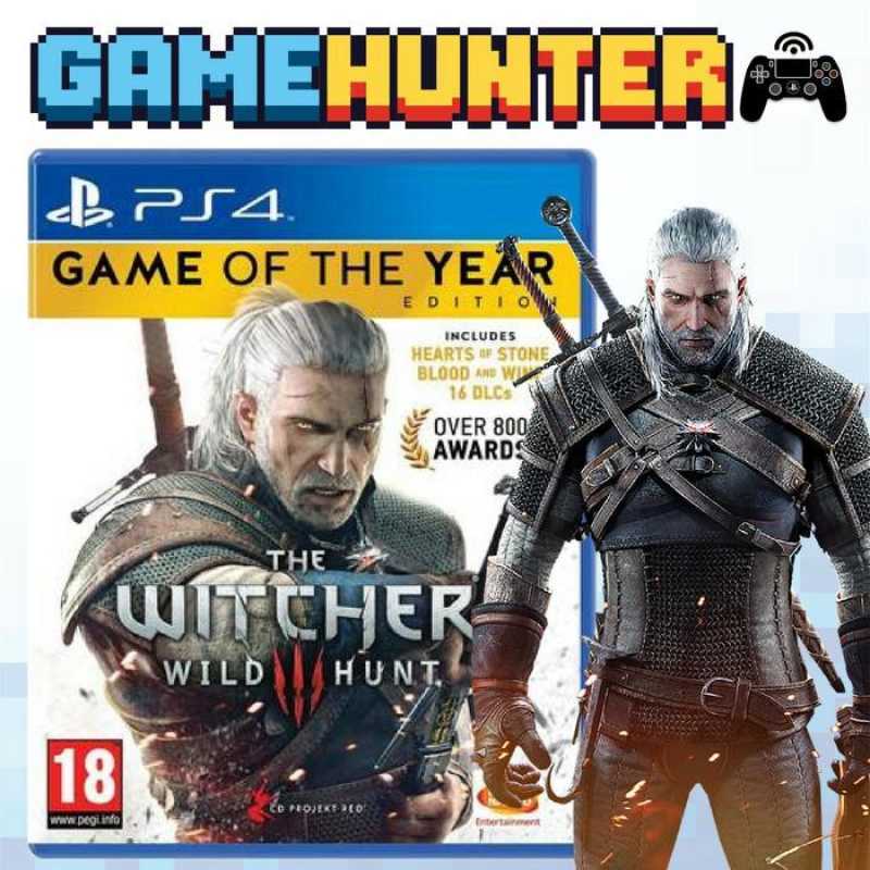 Promo Ps4 The Witcher 3 Wild Hunt Goty Diskon 6% Di Seller Gamehunter ...
