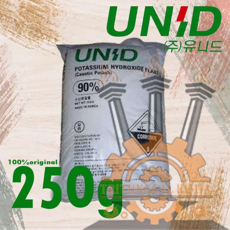 Jual KOH / Kalium Hidroksida / Potassium Hidroxide / Hydrate 250gram di ...