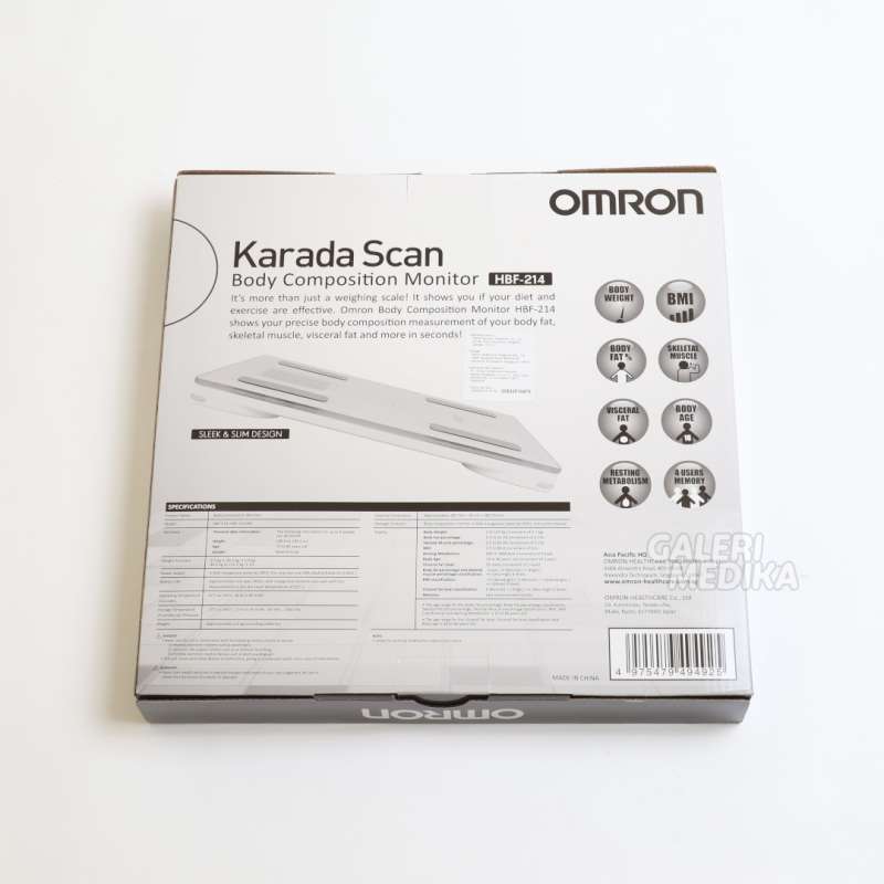 Promo Omron Hbf-214 Karada Scan Body Composition Monitor Diskon 5% Di ...
