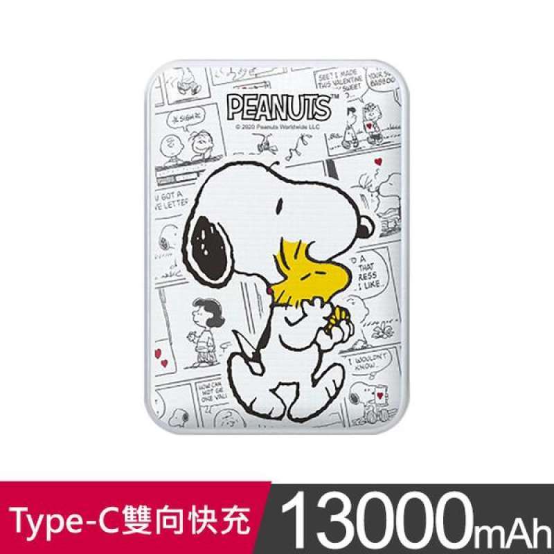 Jual [Genuine Authorization] SNOOPY Snoopy small checks Type-C two-way ...