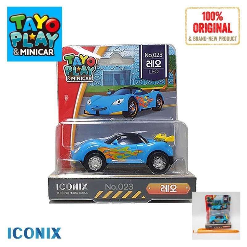Promo Iconix Tayo The Little Bus Play Minicar Leo Korean Toys Animation ...