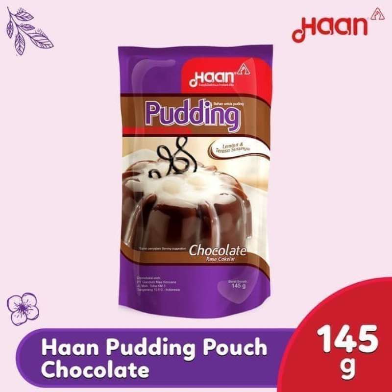 Promo Haan Chocolate Pudding 140g - Puding Cokelat Instant Diskon 20% ...