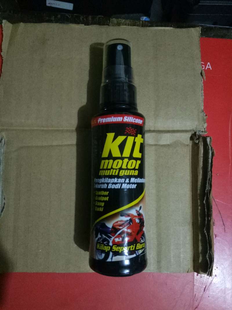 Jual kit motor multiguna 100 ml kit semprot pengkilap body motor 100 ml ...