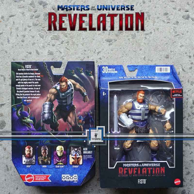 Jual Masters of the Universe Masterverse Revelation FISTO Netflix Motu ...
