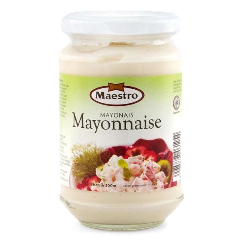 Jual MAESTRO Mayonnaise Sauce 300ml - Saus Mayonais Kemasan Jar di ...