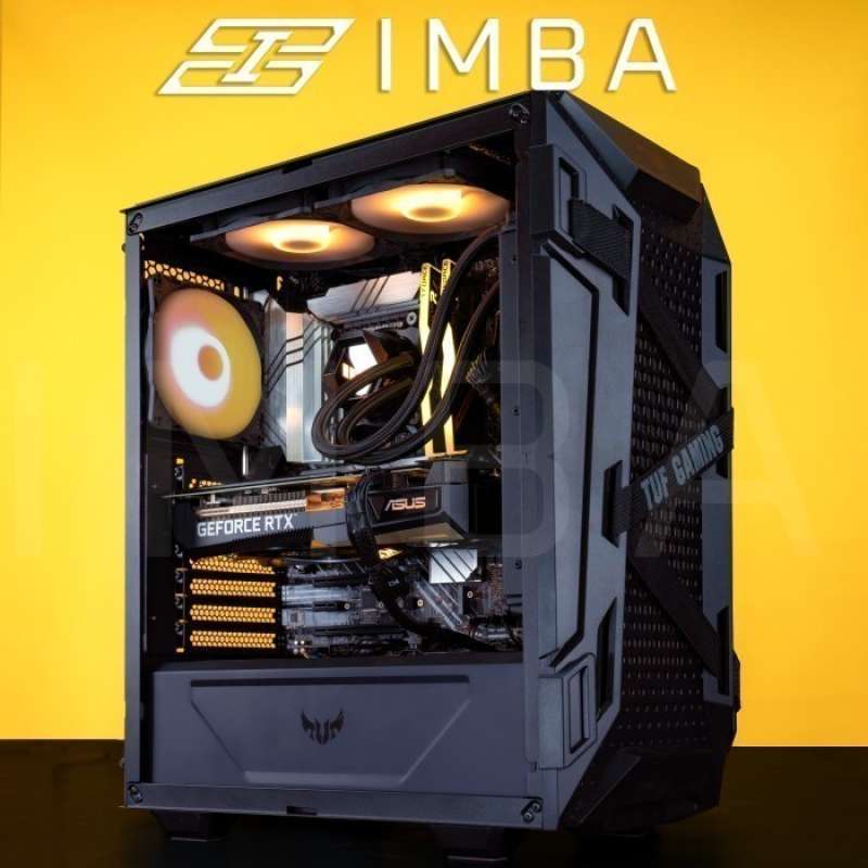 Promo ASUS x IMBA Gaming PC | i3-12100F | RTX 3060 Ti | 8GB | NVMe | Early 2022 Diskon 4% di ...