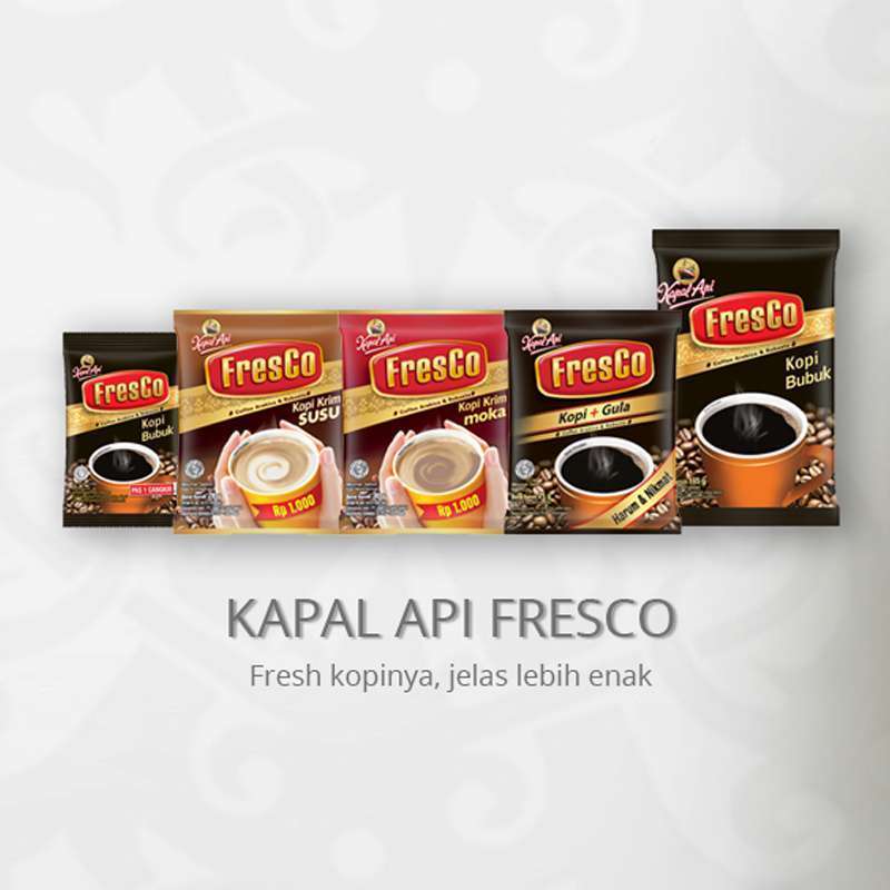 Jual Kapal Api Fresco Kopi Cappuccino [25 Gr X 15 Sachet | 1 Renceng ...