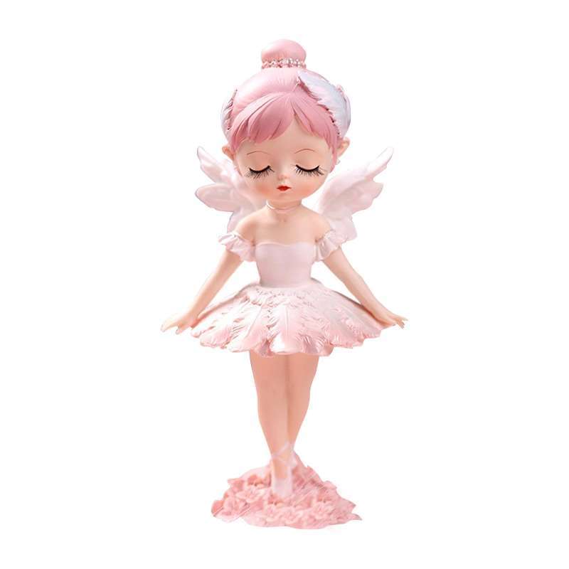 Jual Ballet Ballerina Girl Cake Topper Figurine Miniature Dance Garden ...