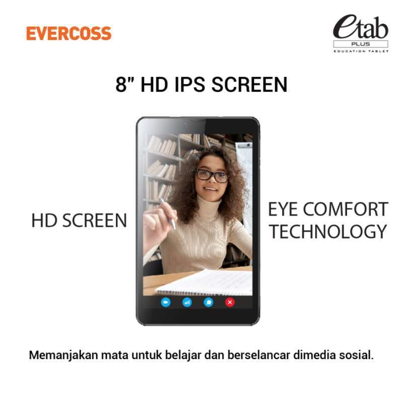 Jual Evercoss M80 Tab 8 Inch Ram 2gb Rom 16gb Dual Sim 4g Di Seller ...