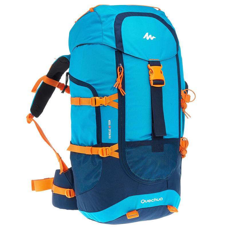 Jual Quechua Mh500 Tas Hiking Carrier 40 Liter Anak-anak Kids - Biru Di ...