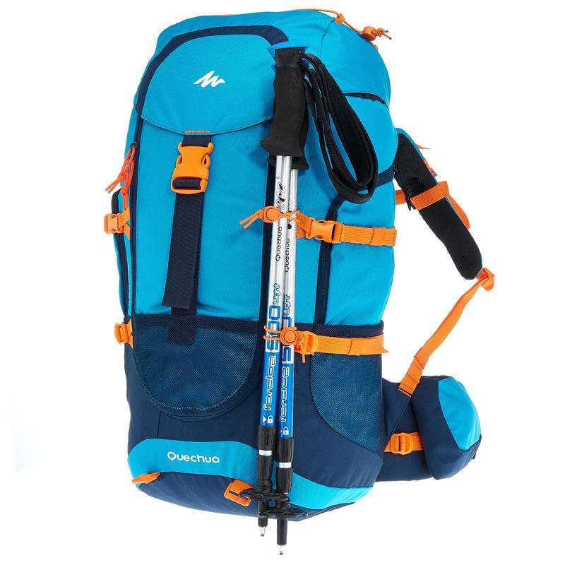 Jual Quechua Mh500 Tas Hiking Carrier 40 Liter Anak-anak Kids - Biru Di ...