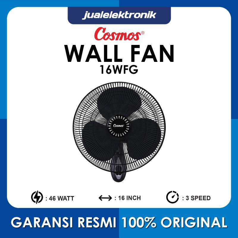 Jual Cosmos Wall Fan 16 inch - 16WFG di Seller Jualelektronik Official ...