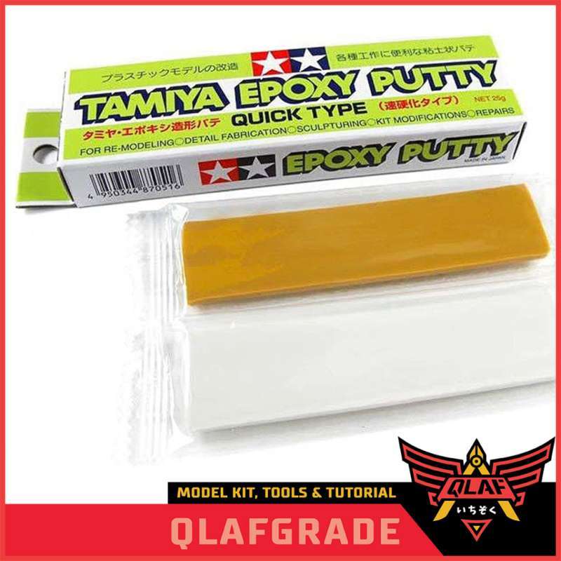 Jual Tamiya EPOXY PUTTY - QUICK TYPE - model kit gundam paint di Seller ...