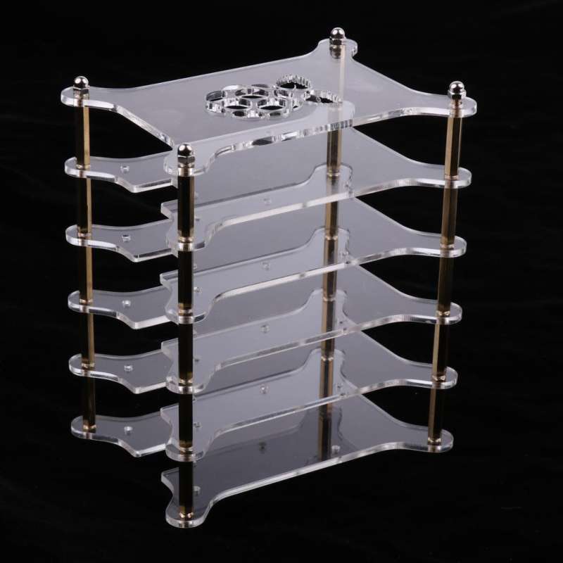 Jual 2x Transparent Acrylic Case Clear Shell Enclosure For Raspberry Pi ...