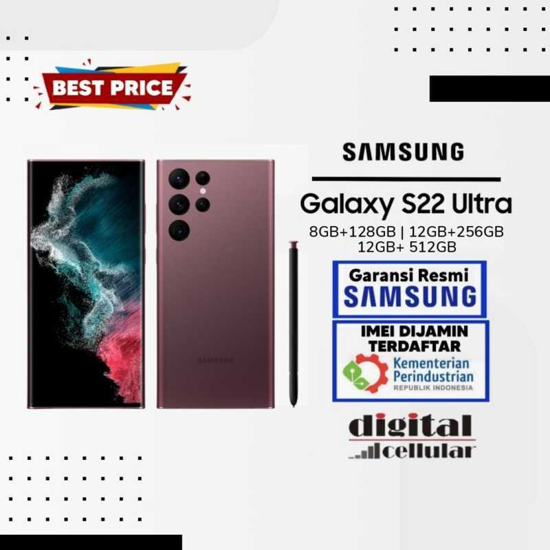 Jual Samsung Galaxy S22 Ultra 12gb 256gb Garansi Resmi Di Seller Digital Cellular Official Store ...