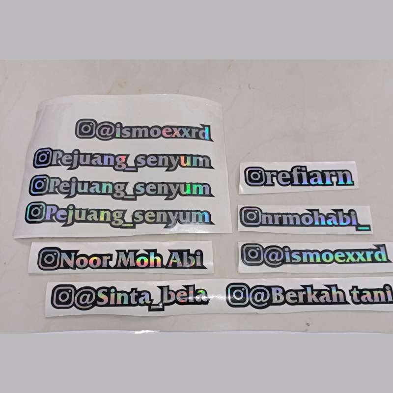 Jual Stiker Nama Nama Keren Terbaru Dengan Harga Termurah Di 2024 | Blibli