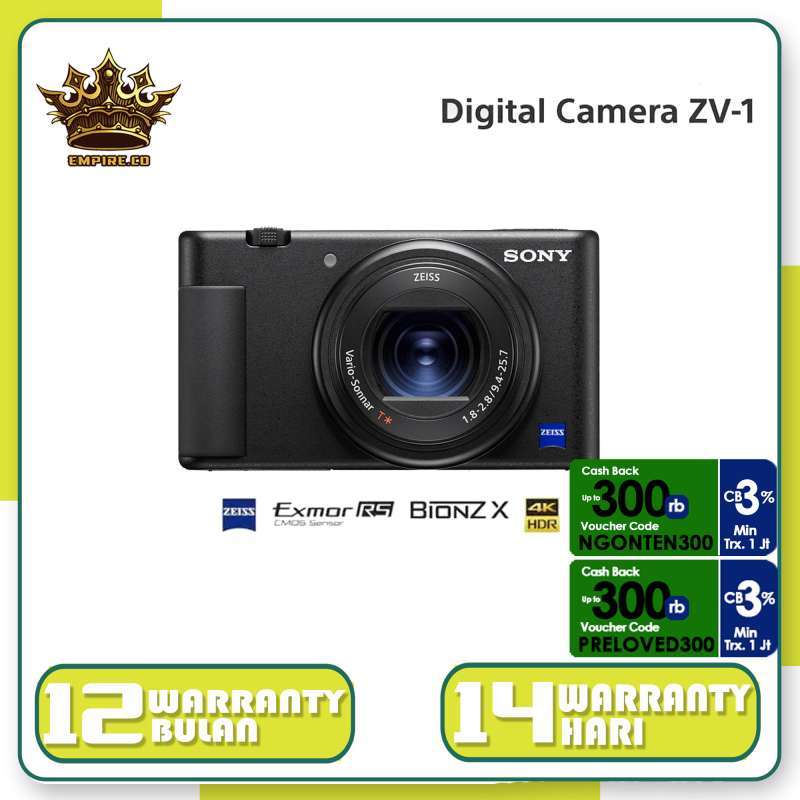 Jual Sony Zv-1 Digital Compact Camera Sony Zv1 Vlogging Camera Original ...