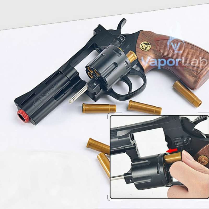 Jual Mainan Anak Replika Toy Gun Pistol Revolver Colt Python 357 Water ...