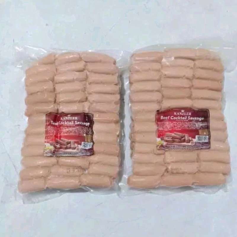 Jual Kanzler Beef Cocktail Sausage / Sosis Sapi Cocktail 1kg Di Seller ...