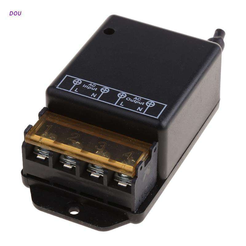 Jual Dou Receiver Relay Remote Control Rf Wireless Ac 220v Dengan 2 ...