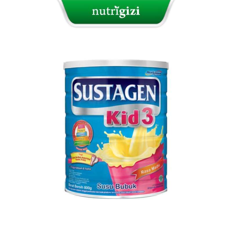 Jual Nutrigizi | Mead Johnson Sustagen Kid 3+ 800 gram Susu Pertumbuhan ...