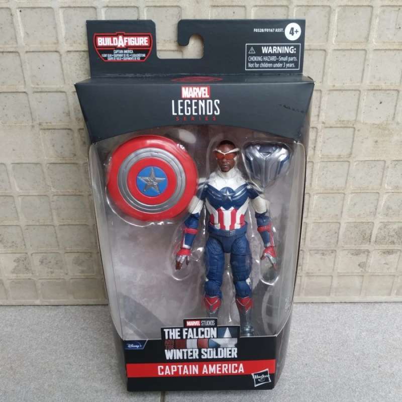Promo Hasbro Marvel Legends Disney+ Plus Sam Wilson Captain America ...