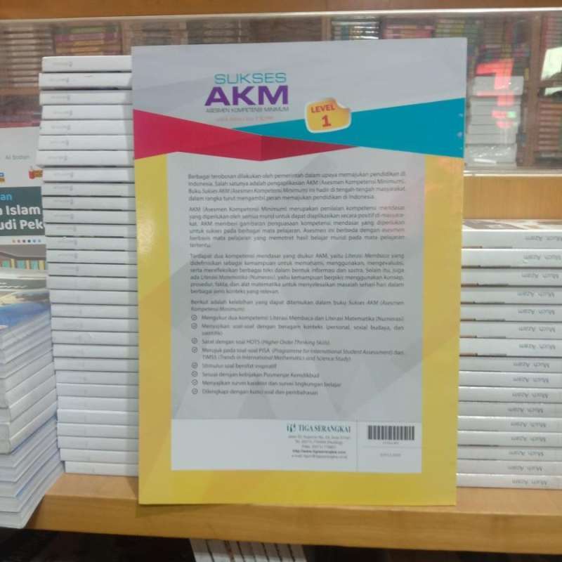 Jual Buku Sukses Akm Asesmen Kelas 1 Dan 2 Sd/mi Tiga Serangkai - Buku ...