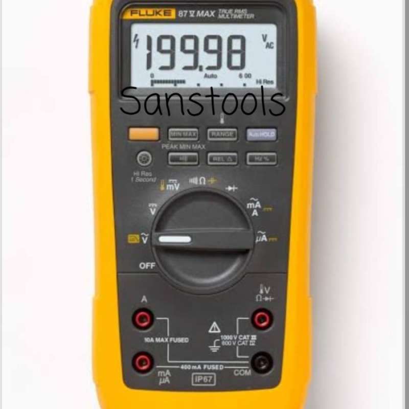 Jual Fluke 87V MAX true RMS industrial digital multimeter 87 V MAX 87VMAX di Seller Taylaa Shop ...
