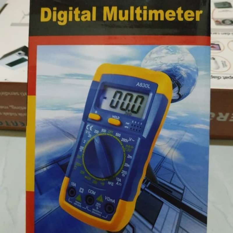 Promo Digital Multimeter A830L Multitester Avometer Digital Diskon 30% ...