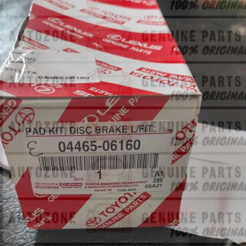Jual Kampas Rem Depan Camry 2018+ Asv70 Corolla Cross 04465-06160 Ori ...