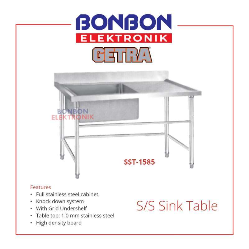 Jual Getra Sink Table Sst-1585 / Sst 1585 Wastafel Dapur Di Seller ...