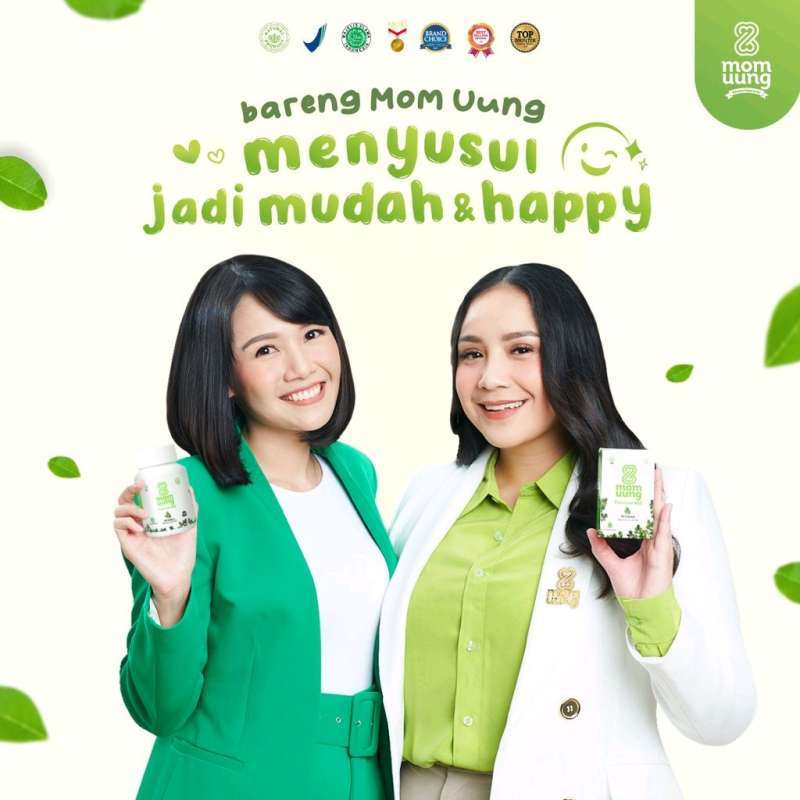 Jual MOM UUNG 30 Kapsul Herbal asi booster pelancar asi menyusui di Seller Toko Arozak ...