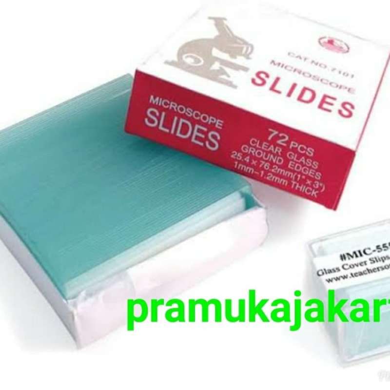 Promo Kaca Benda - Objek Gelas - Microscope Slide Diskon 38% di Seller ...