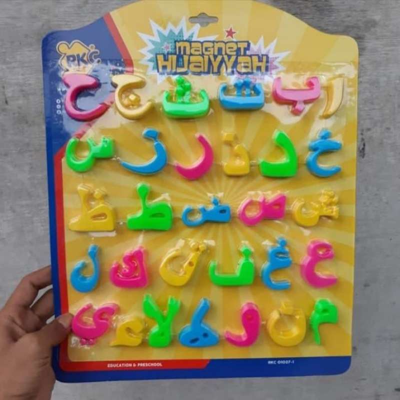Jual Mainan Huruf Hijaiyah Magnet / Magnetic Arabic Letter /Huruf Arab ...