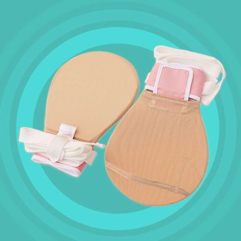 Promo Hand Fixed Restraint Glove Prevent Scratching Safety Hand Glove ...