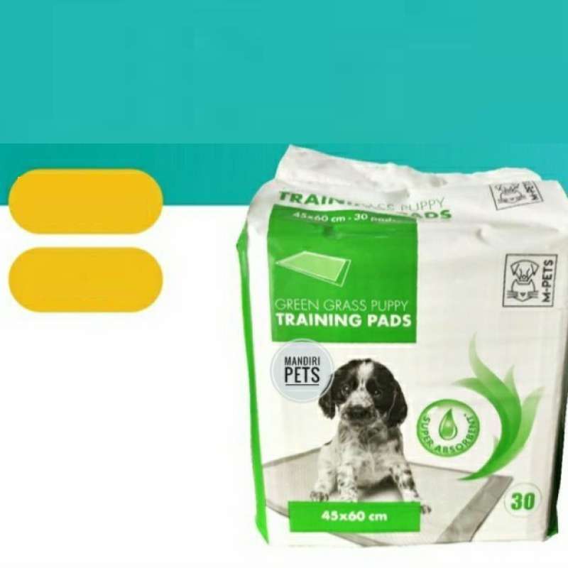 Jual Mpets Training Pad Green Grass Scent 5 Layers - Alas Pee Poo ...