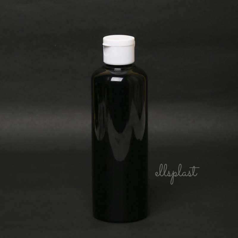 Jual Botol Fliptop 250 Ml / Botol Pet 250 Ml Hitam Tutup Flipotp Putih Di Seller Ellsplast ...