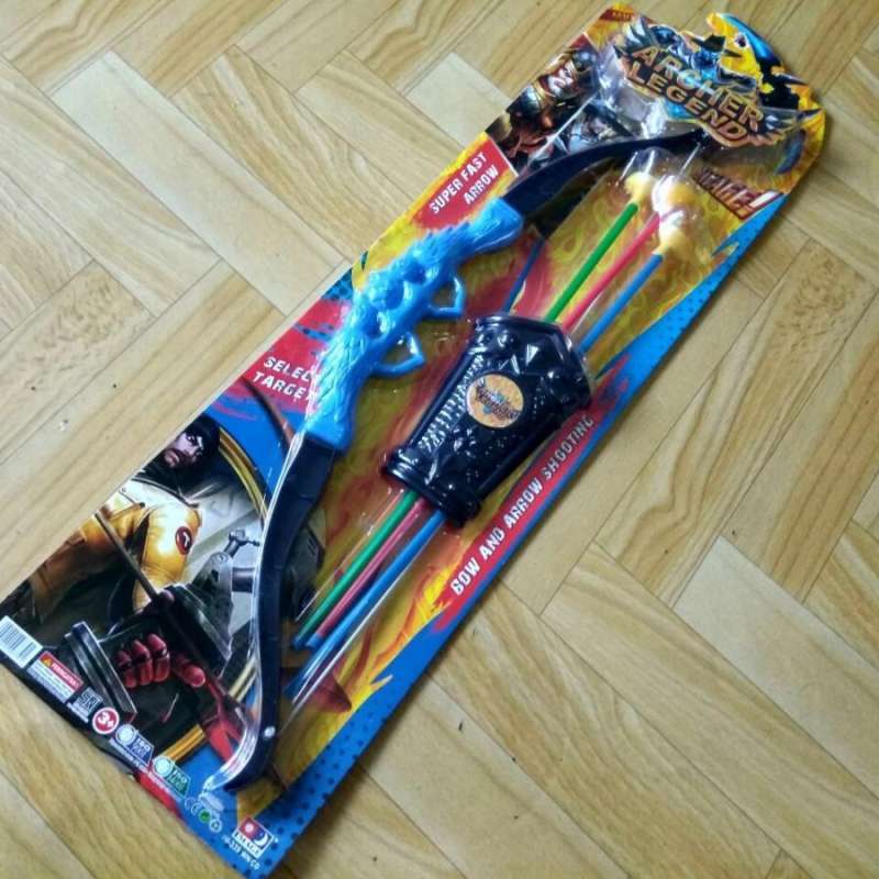 Jual Mainan Edukasi Busur Belajar Anak Panah Panahan Archer Legend ...