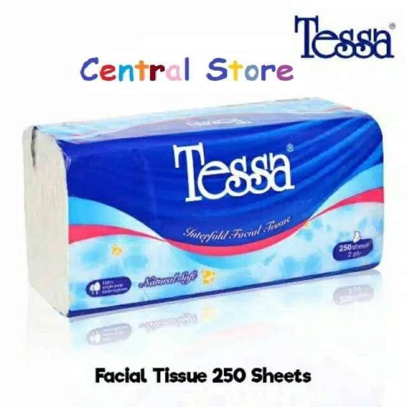 Jual Tisu Wajah Tissue Facial Tessa 250 Sheet 2 Ply Di Seller Central ...
