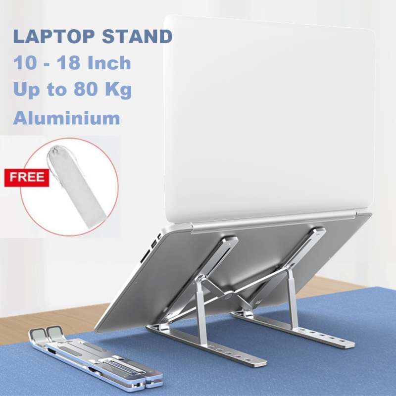 Promo Portable Laptop Stand Dudukan Komputer Meja Aluminium Notebook ...