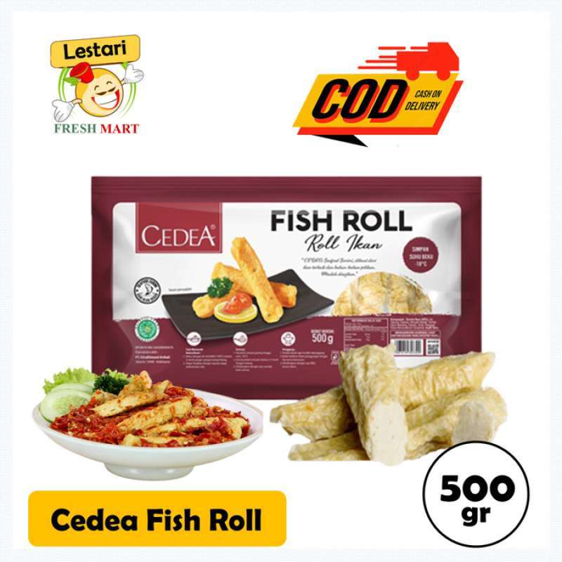 Jual Fish Roll Cedea 500gr / Cedea Fish Roll 500gr / Olahan Ikan Di ...