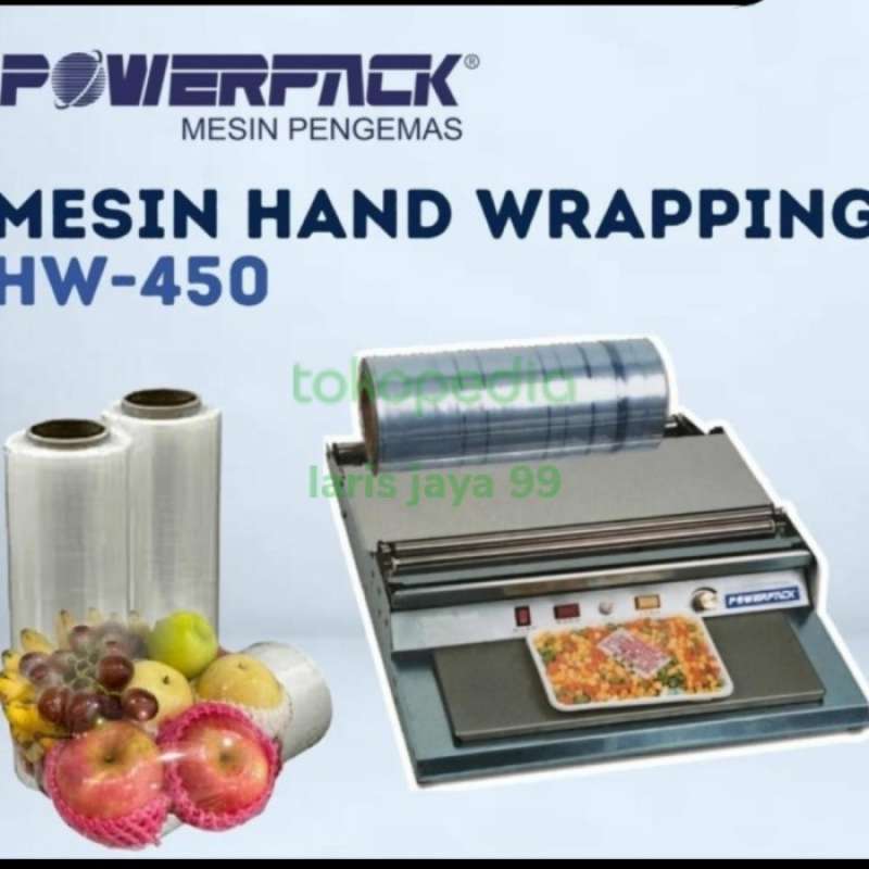 Jual Mesin Plastik Wrapping Buah /Daging/Sayur (Hand Wrapper Machine ...